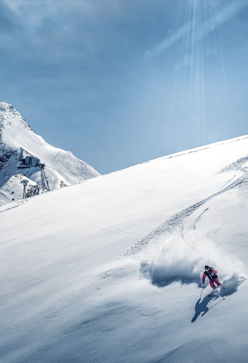 Freeride Erlebnis am Kitzsteinhorn – Urlaub im TAUERN SPA